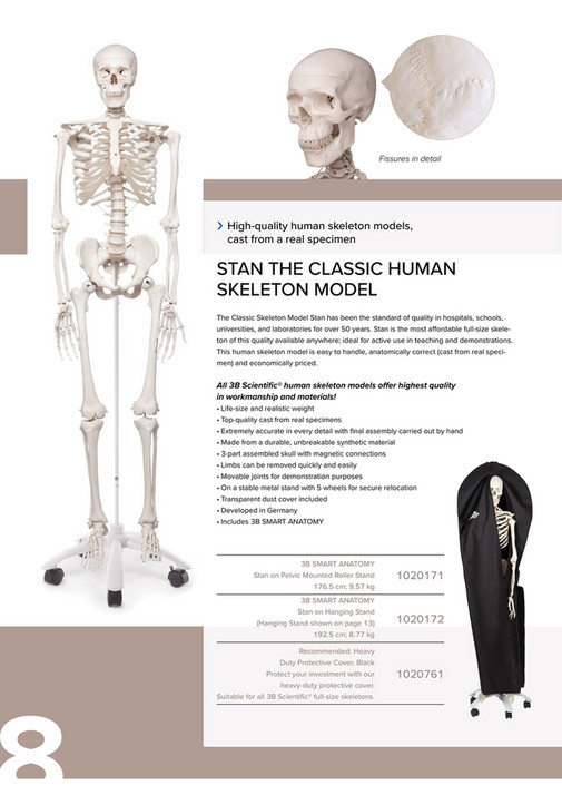 Heavy Duty Dust Cover for Skeletons-Black